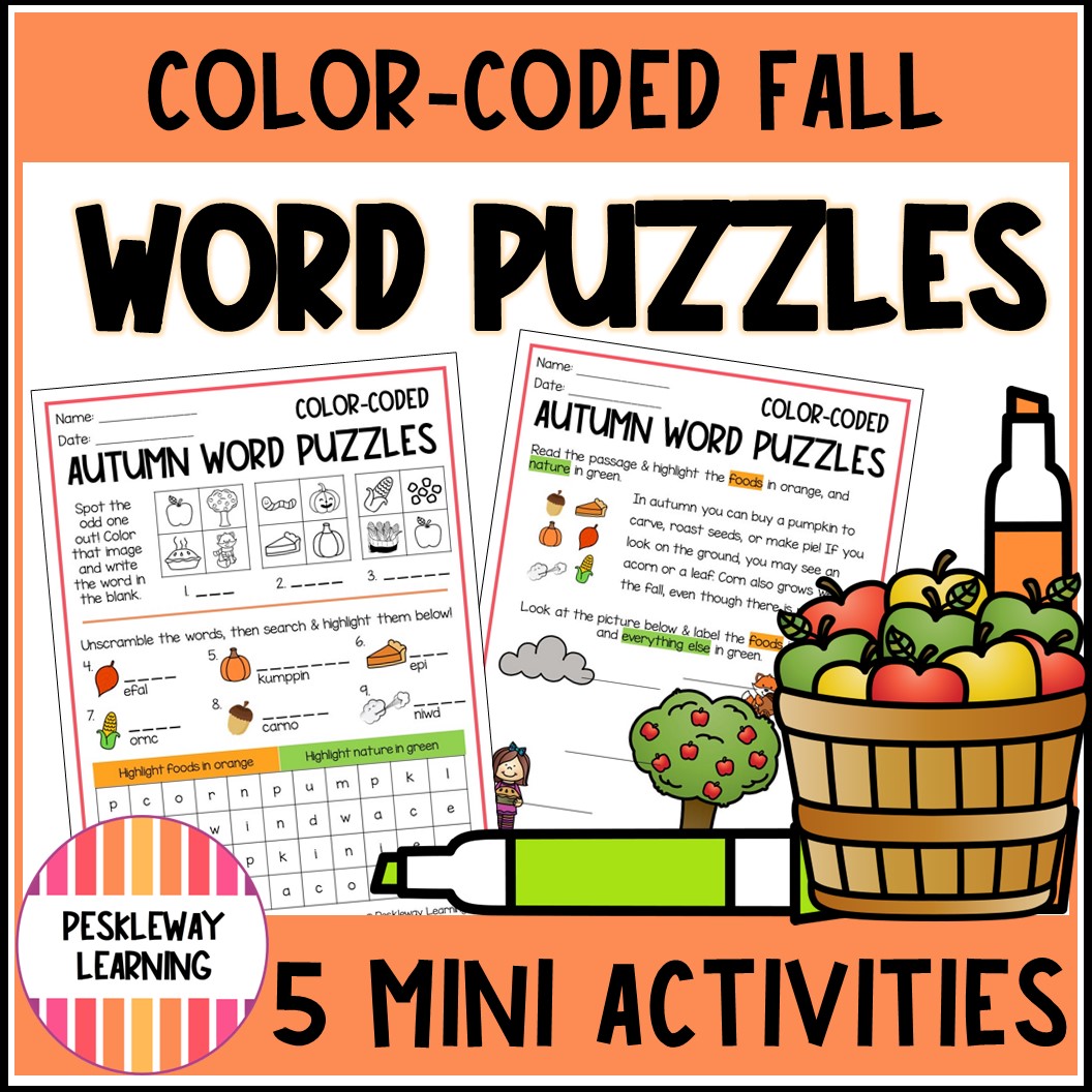 History of Word Puzzles - Peskleway Learning